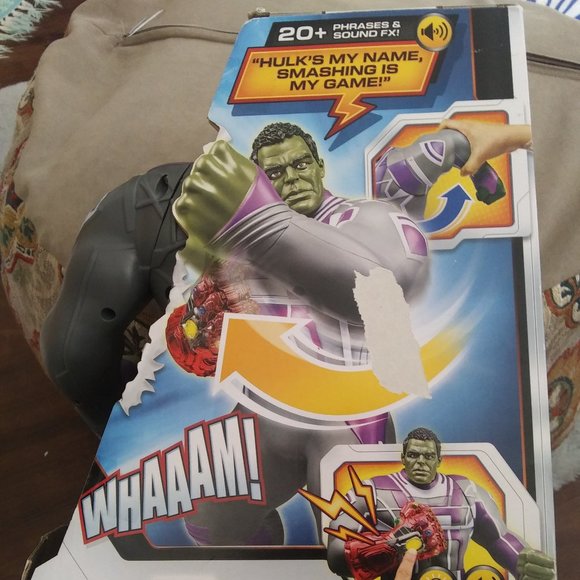 Marvel | Toys | Marvel Avengers Power Punch Hulk About 4 Action ...